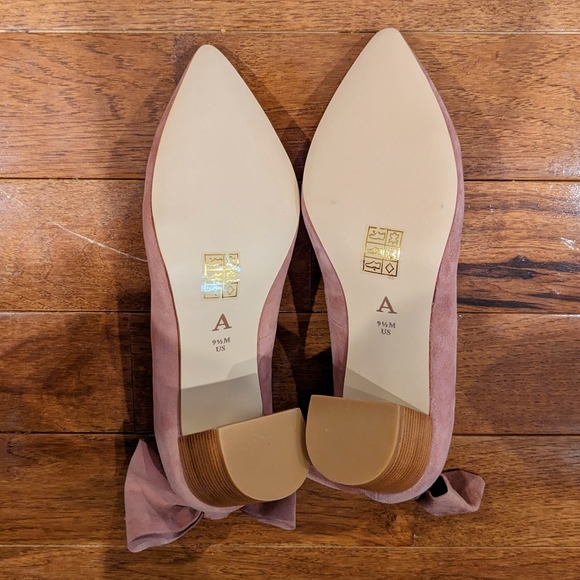 Anthropologie | Shoes | Htf Anthropologie Bowtied Heels | Poshmark